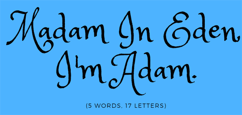 What are the Best & Most Famous Palindromes - Toptenz.net