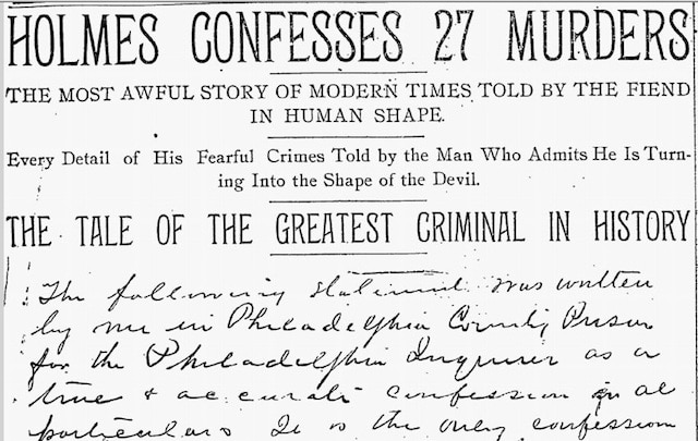 10 Facts About HH Holmes, America's First Serial Killer - Toptenz.net