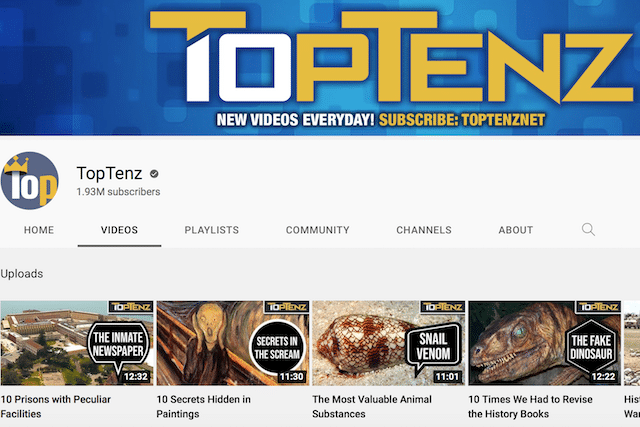 The Top 10 TopTenz YouTube Videos of 2021 - Toptenz.net